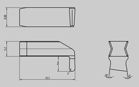 L Grooving Inserts
